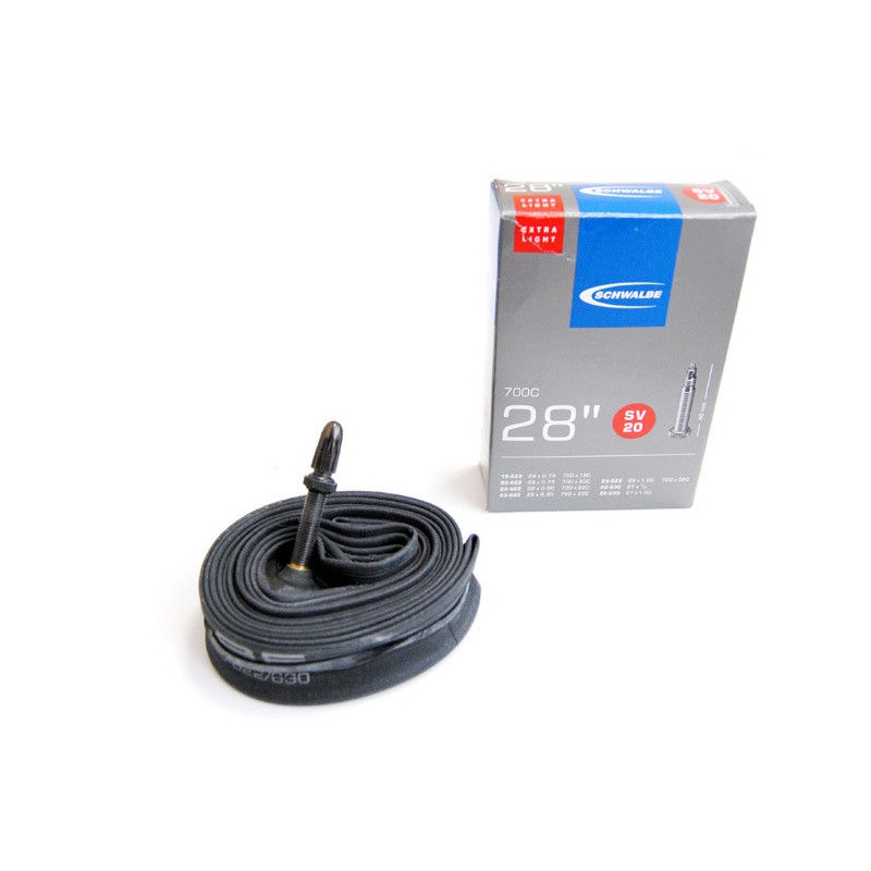 Schwalbe 700X18-23 C Light PRESTA - SV20 - Valve Noire - CPA - L'expert au services des pros